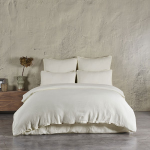 Постельное белье MOYЁ Home муслин "Creamy" – купить за 11680 руб. в ...