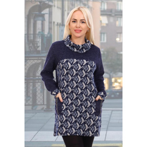 Туника женская "Хомут" ангора (р-ры: 50-60) узор – купить за 1680 руб ...